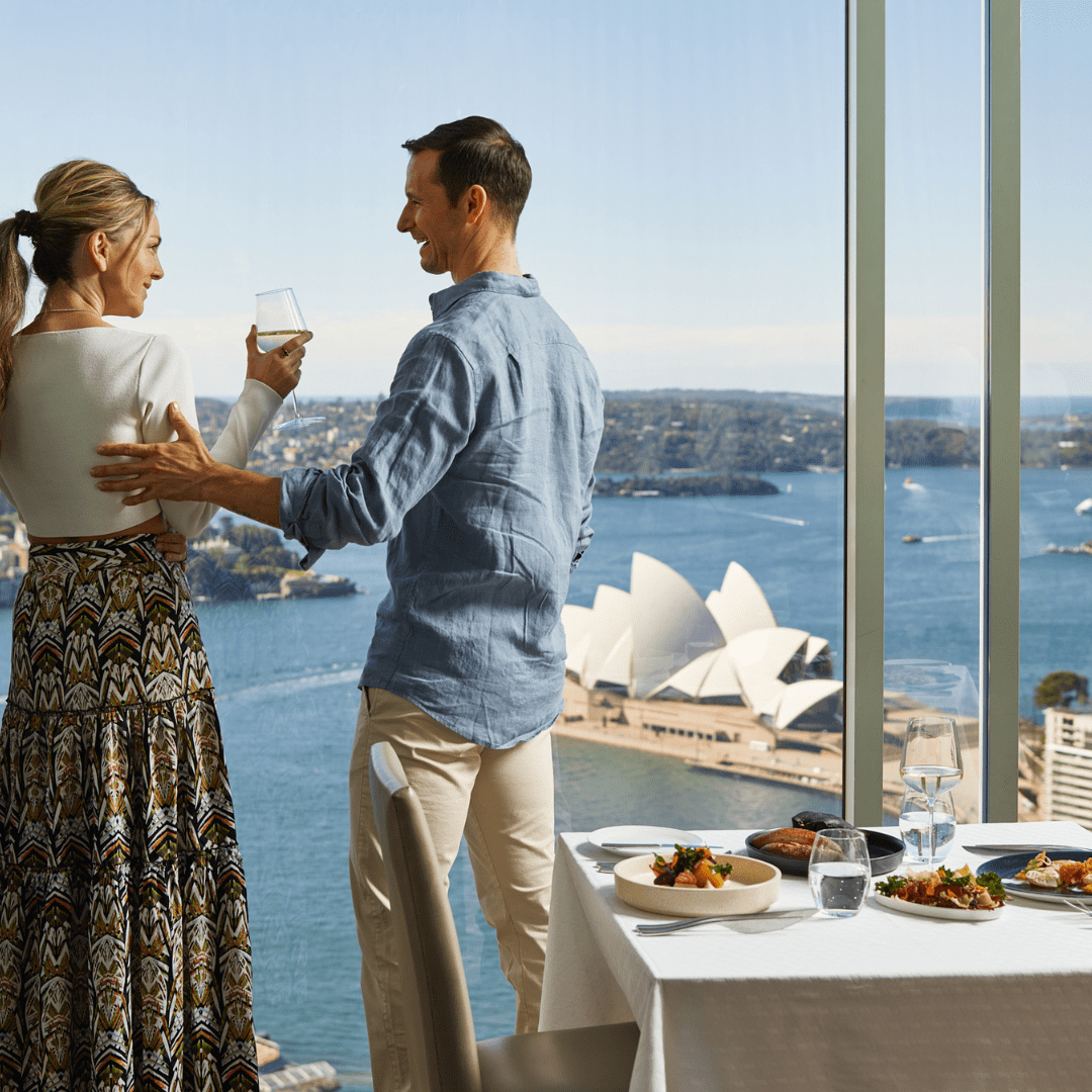 3 Course Weekday Lunch For Two at Altitude – Shangri-La Sydney
